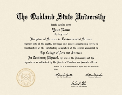 US College Diploma Style 5 | Buy Diploma Online