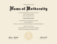 US College Diploma Style 5 | Buy Diploma Online